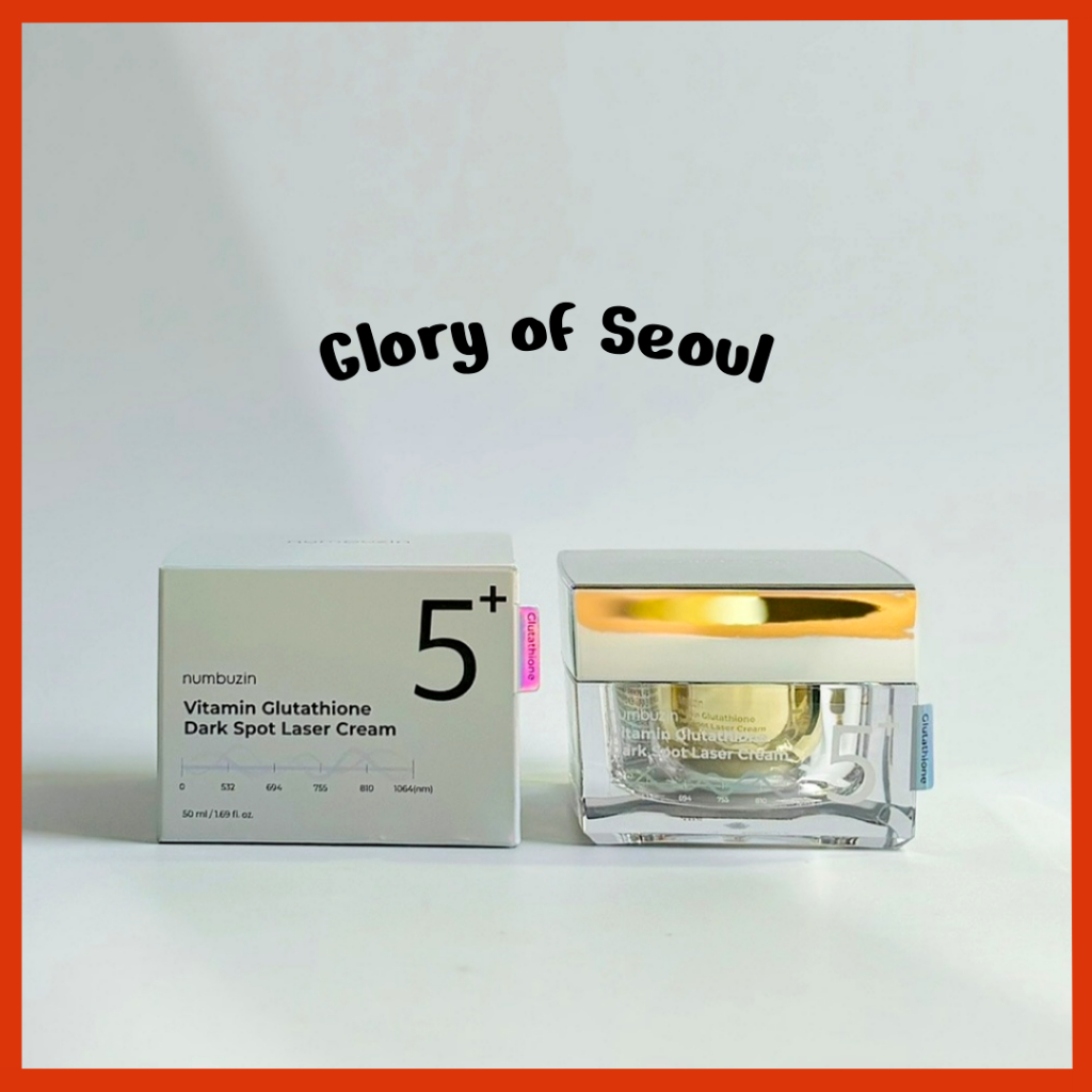 NUMBUZIN 5 Vitamin Glutathione Dark Spot Laser Cream 50ml | Shopee ...