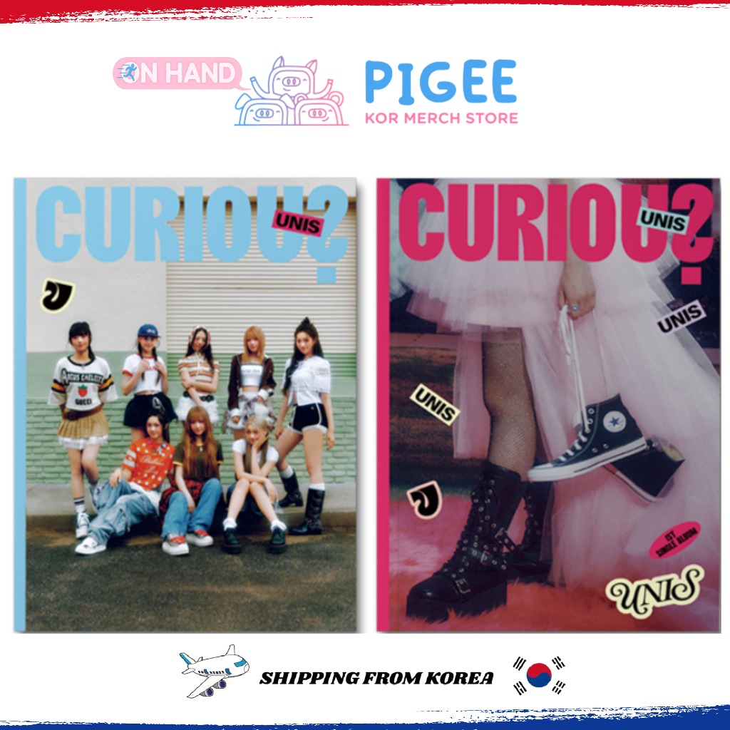 UNIS - [ CURIOUS ] 1ST SINGLE ALBUM (PHOTOBOOK Ver.) | Shopee Philippines
