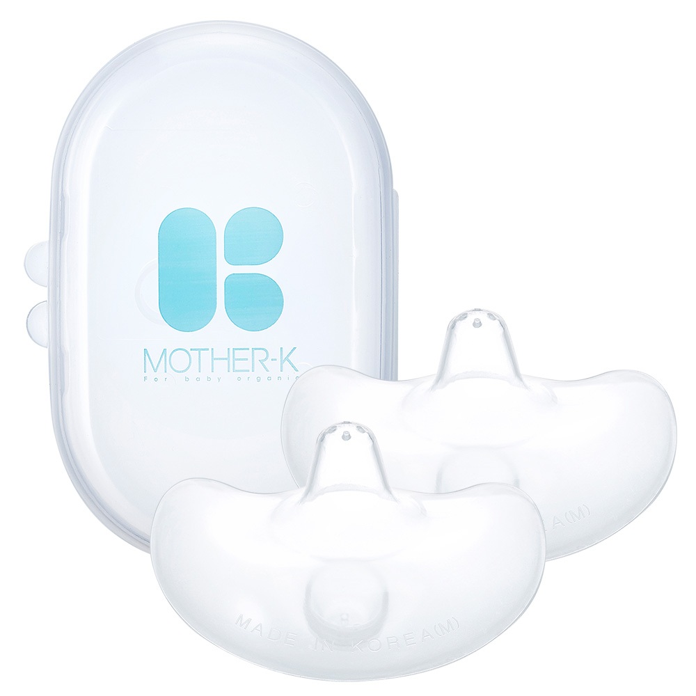 [MOTHER-K] Silicone Nipple Shield 2p + Case / Made in Korea / Nipple ...