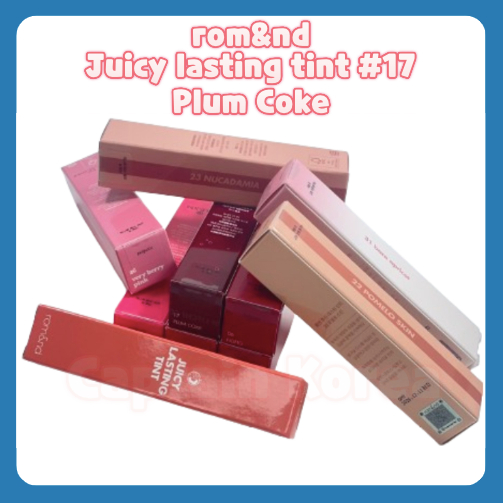 romand juicy lasting tint #17 Plum Coke rom&nd ROMAND | Shopee Philippines