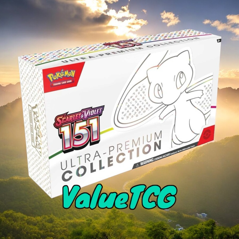 Pokémon TCG English SV 151 Mew Ultra Premium Collection (UPC) | Shopee ...