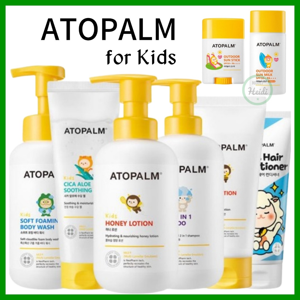 KOREA 🇰🇷 ATOPALM Kids Skin Care / Kids Wash Kids Shampoo / Kids Facial ...