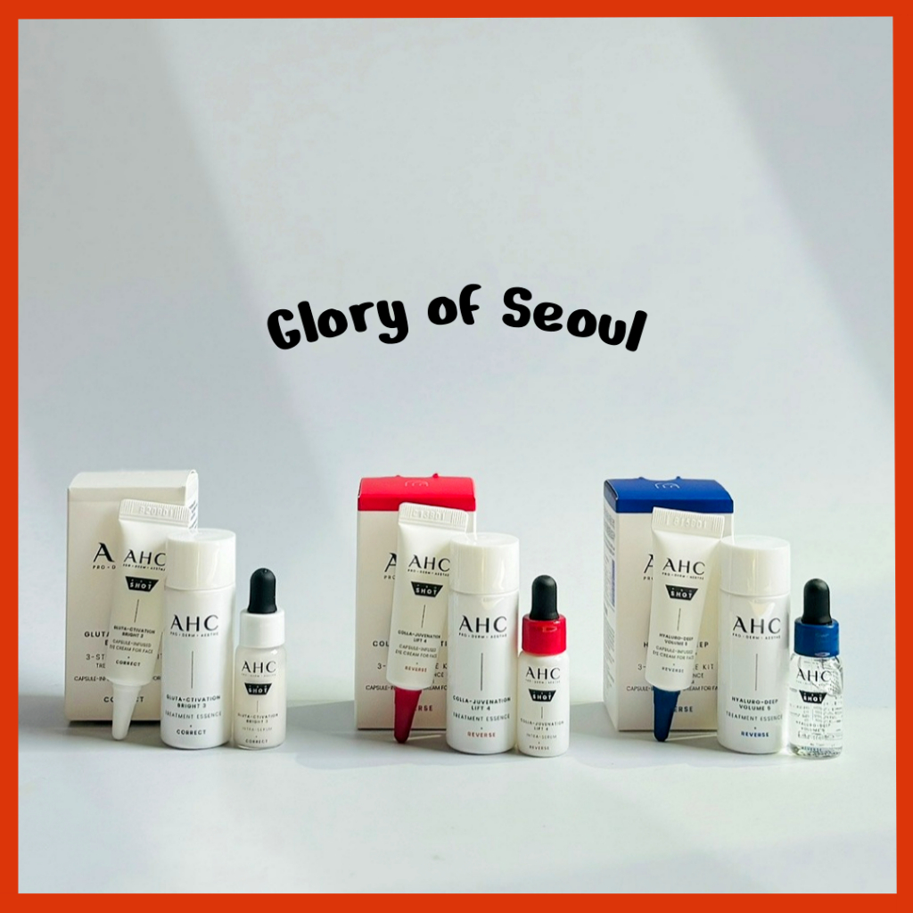 AHC Pro Shot TRIAL KIT (3TYPE) | Shopee Philippines