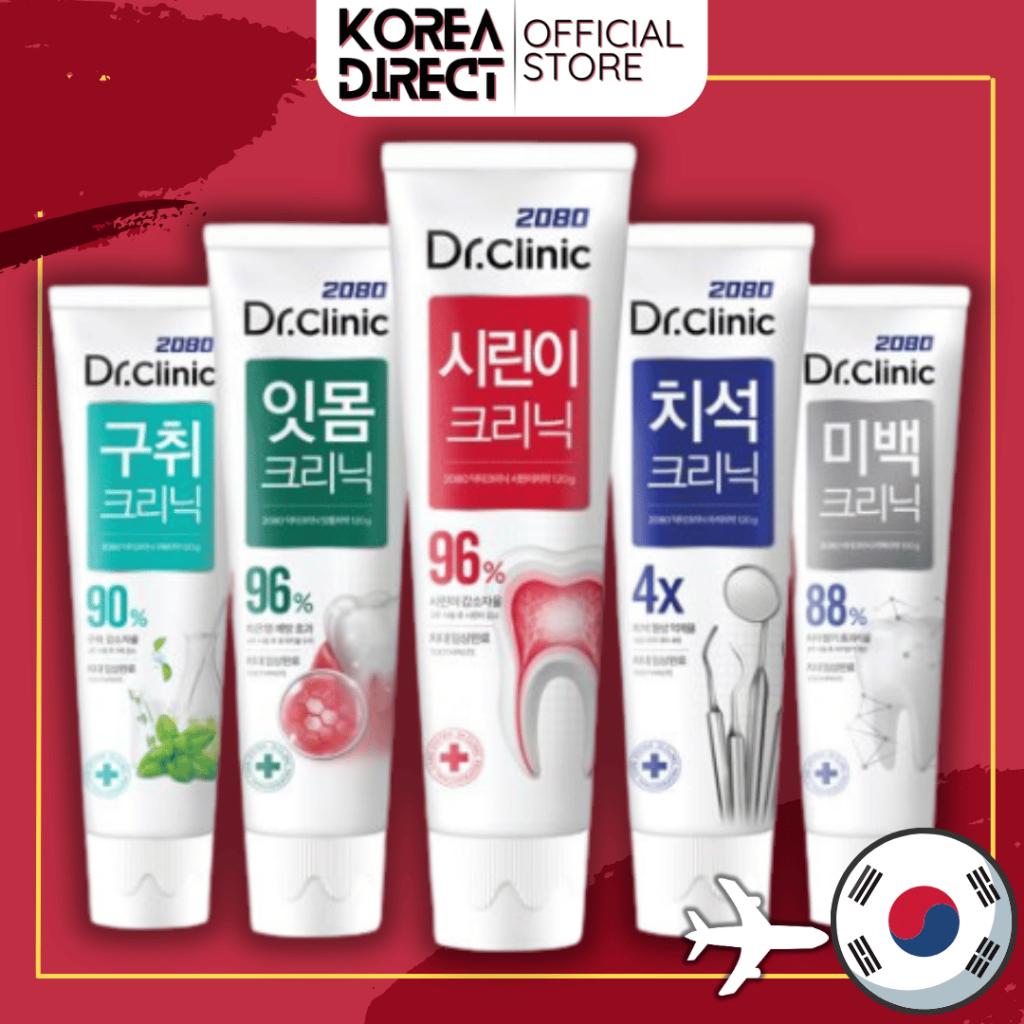 2080 Dr.Clinic Toothpaste 140 g | Shopee Philippines