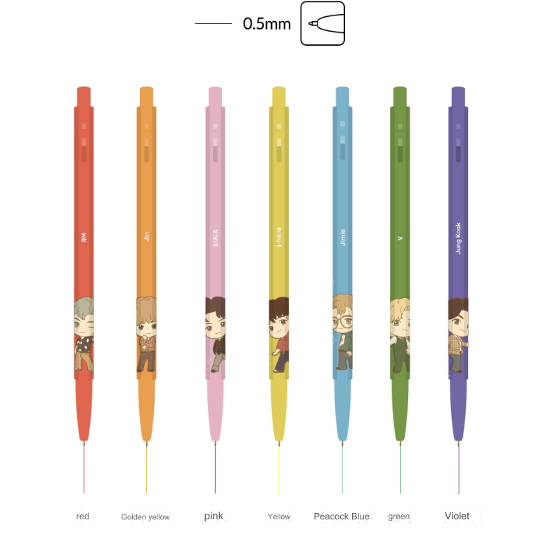 BTS TinyTAN 153 Ballpoint Pen | Shopee Philippines
