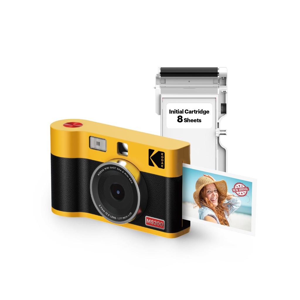 KODAK Mini Shot 2 ERA 2-in-1 Instant Camera and Photo Printer (2.1 X 3. ...