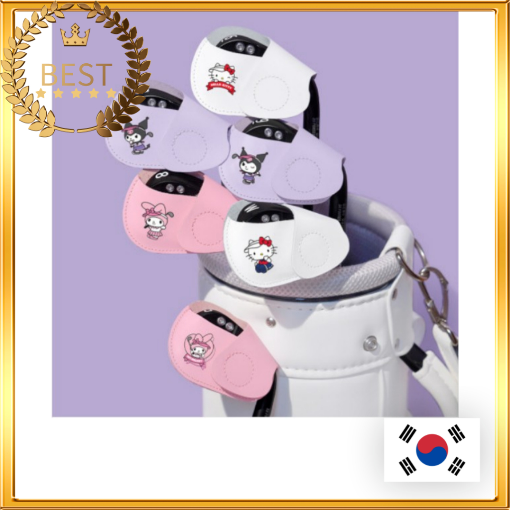 [SANRIO] Iron Golf Club Cover Cowhide / Hello Kitty / My Melody ...