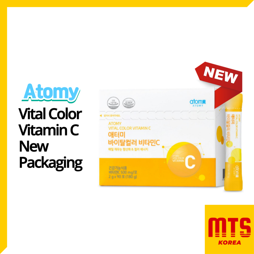 Atomy Vitamin C Color Food Vitamin 500mg 2g x 90EA | Shopee Philippines