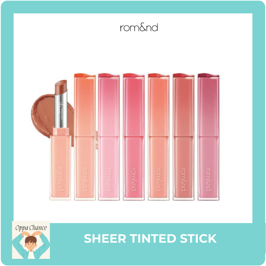 [Rom&nd] Sheer Tinted Stick (6 colors) | Shopee Philippines
