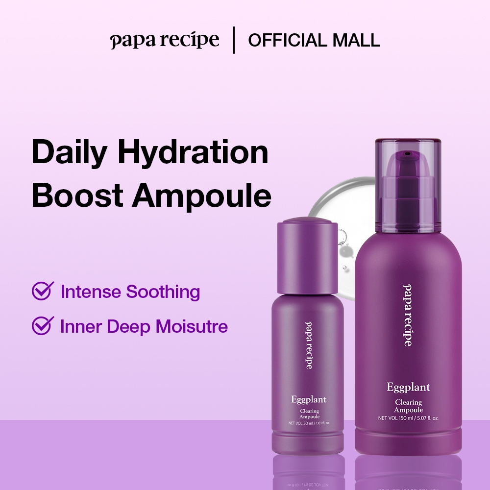 papa recipe Eggplant Clearing Ampoule (30ml / 150ml) | Shopee Philippines