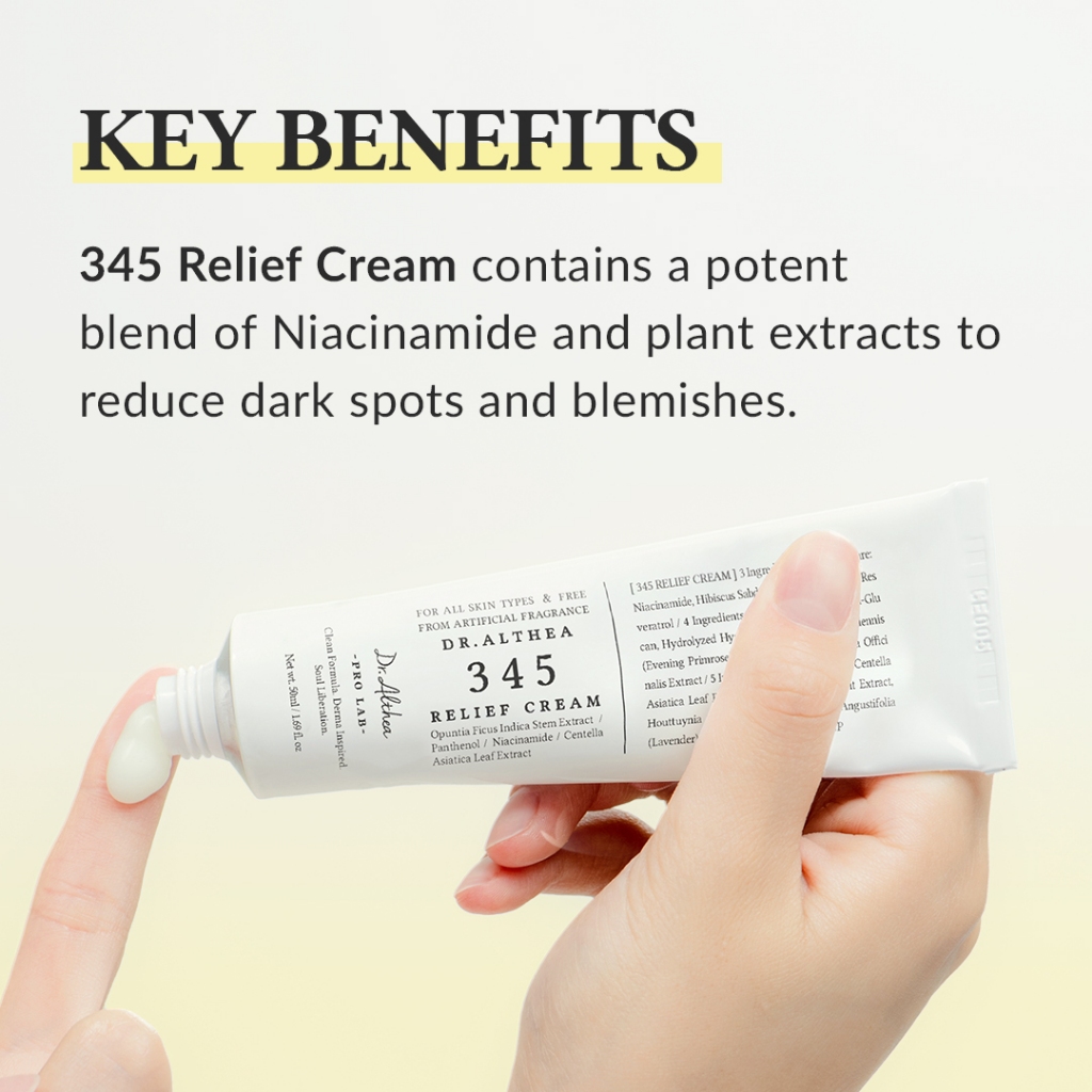 Dr.Althea 345 Relief Cream 50ml | Shopee Philippines