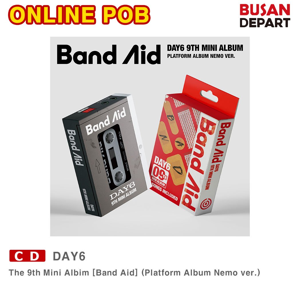 [ONLINE POB]DAY6 The 8th Mini Album [Band Aid] (Platform Album Nemo ver ...