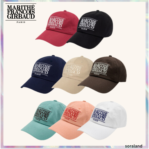 [MARITHE FRANCOIS GIRBAUD] CLASSIC LOGO CAP 8Color | Shopee Philippines
