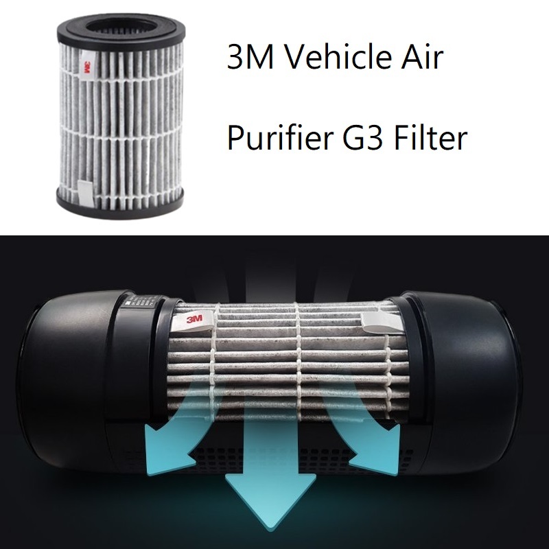 3M Vehicle Air Purifier G3 Filter | Shopee Philippines