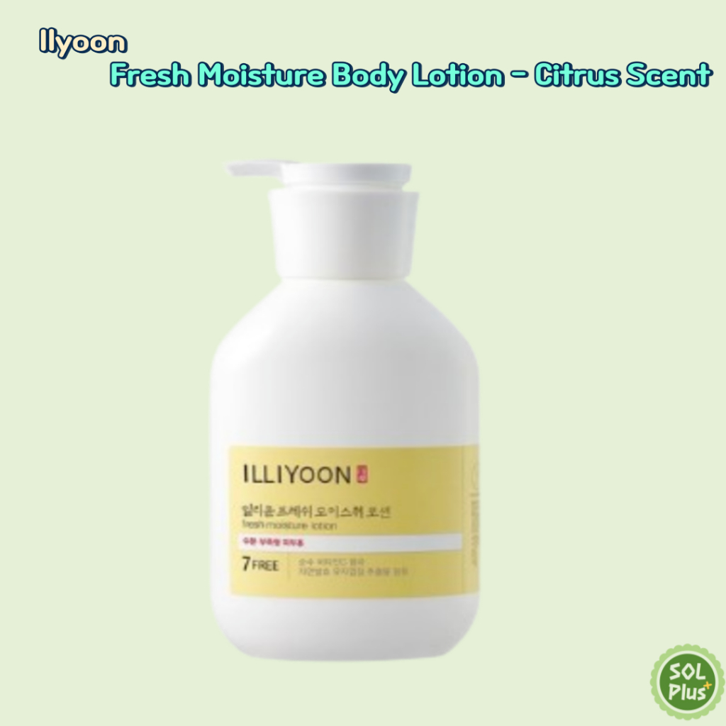 Ilyoon Fresh Moisture Body Lotion - Citrus Scent, 350ml | Shopee ...