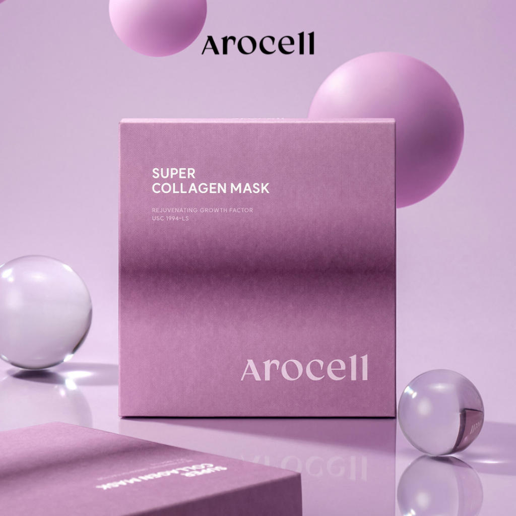 AROCELL Super Collagen Mask Pack 4 sheets | Shopee Philippines