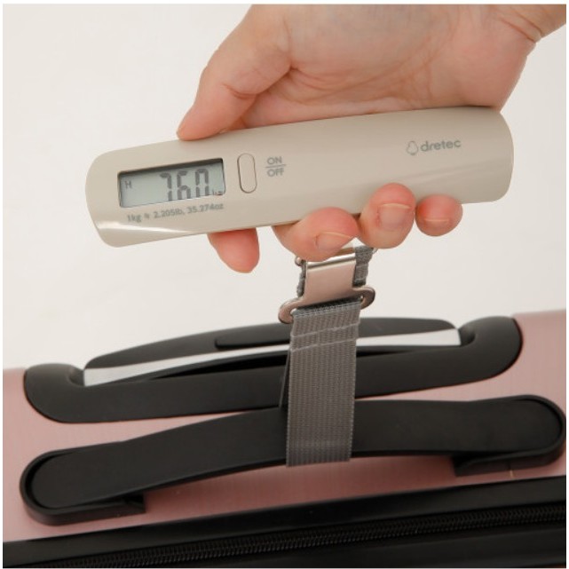 DRETEC Carrier Weighing Scale Travel Scale Hand Scale | Shopee Philippines