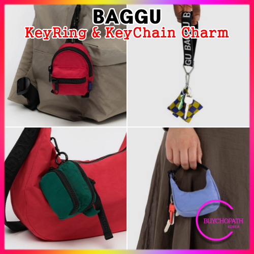 Baggu KeyRing & KeyChain Charm 4 type / Reusable Eco-friendly | Shopee ...