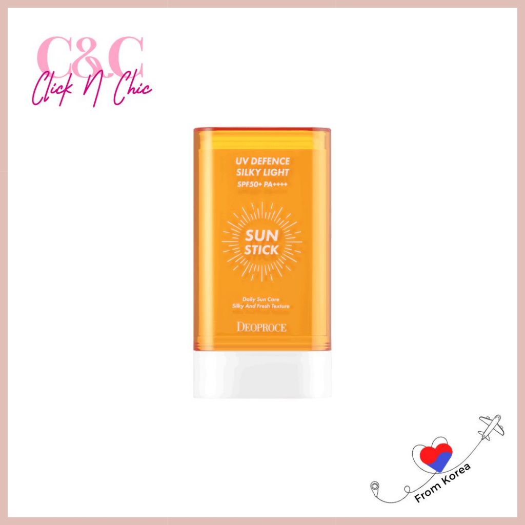 DEOPROCE UV Defence Silky Light Sun Stick SPF50+ PA++++ 19g | Shopee Philippines