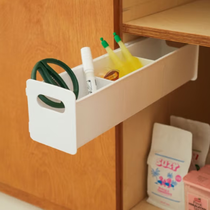 Attachable Sliding Drawer Storage Organizer (Made in KOREA) | Shopee ...