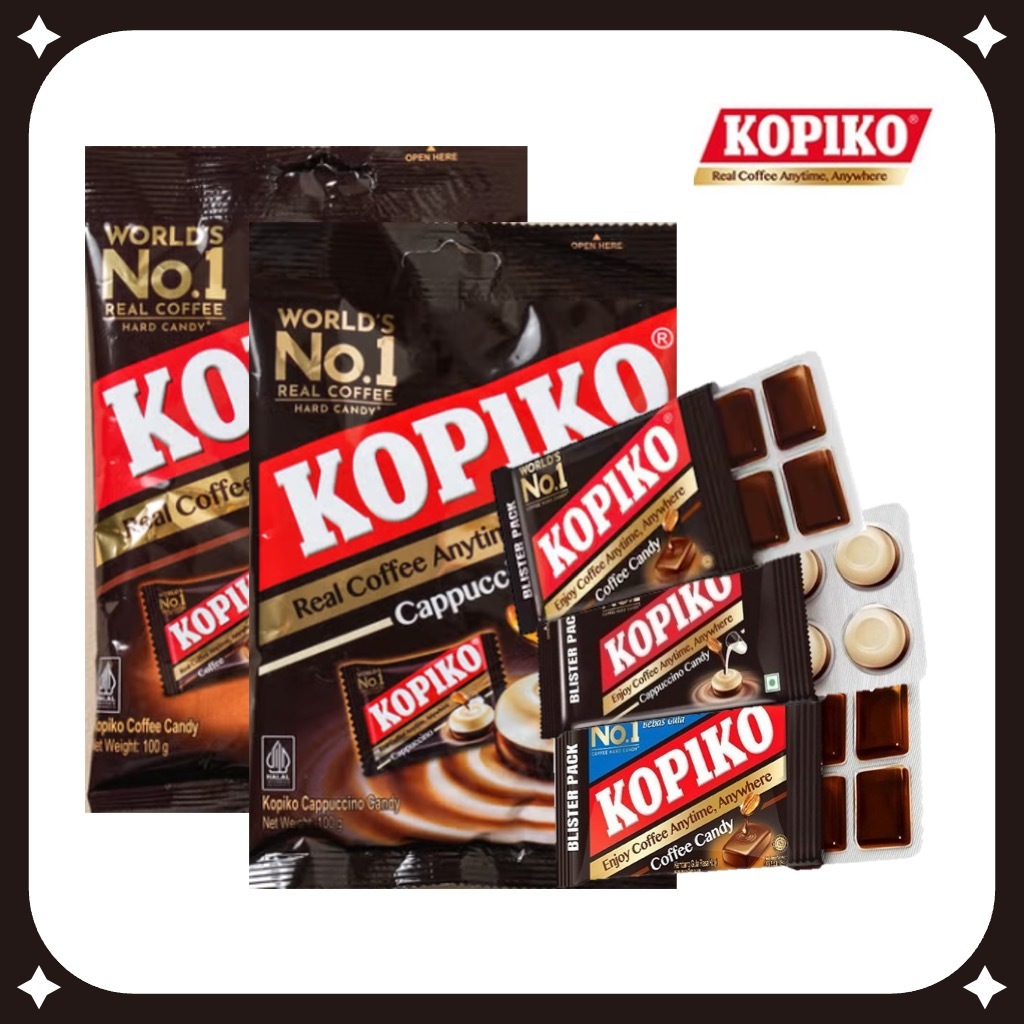 [Kopiko] 🇰🇷 Blister Pack Sugar Free 32g / Coffee Candy 100g / Kopiko ...