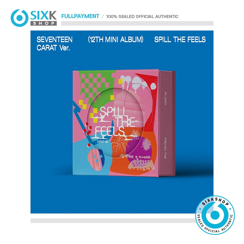 (CARAT ver) SEVENTEEN 12th Mini Album SPILL THE FEELS | Shopee Philippines
