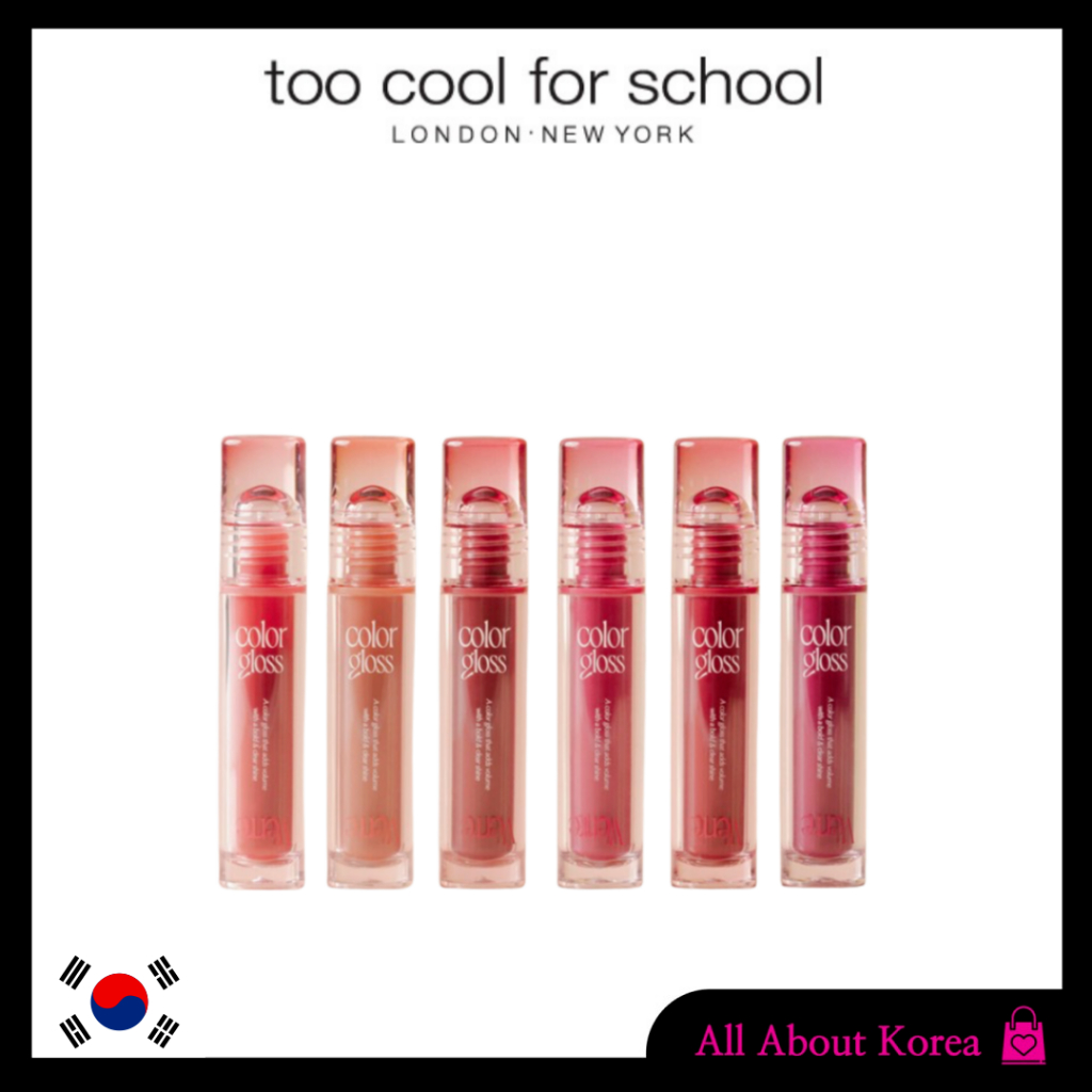 [TOO COOL FOR SCHOOL]Verre Color Gloss 6colors | Shopee Philippines