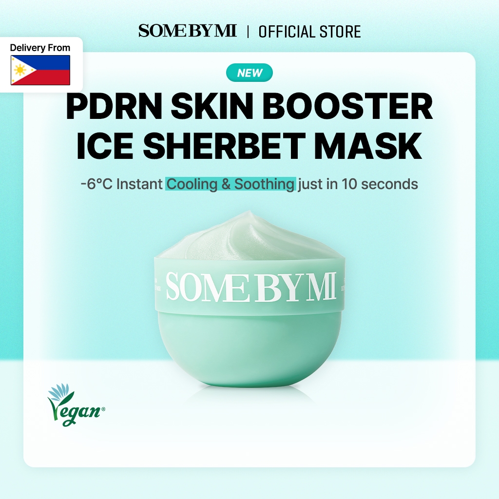 [NEW] SOME BY MI PDRN Spirulina Skin Booster Ice Sherbet Mask (1g x ...