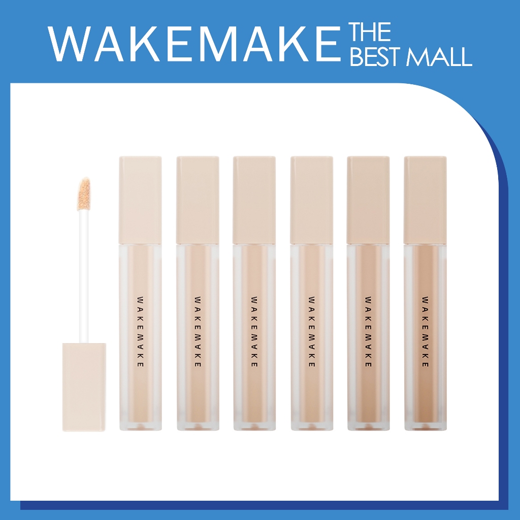 [WAKEMAKE] Defining Cover Concealer SPF30 PA++ 6g / 6 Colors | Shopee ...