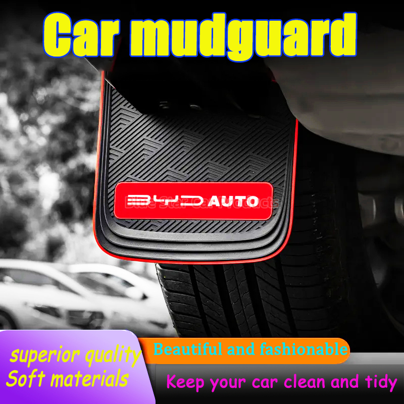 BYD Car mudguard universal style mudguard with no drilling and free ...