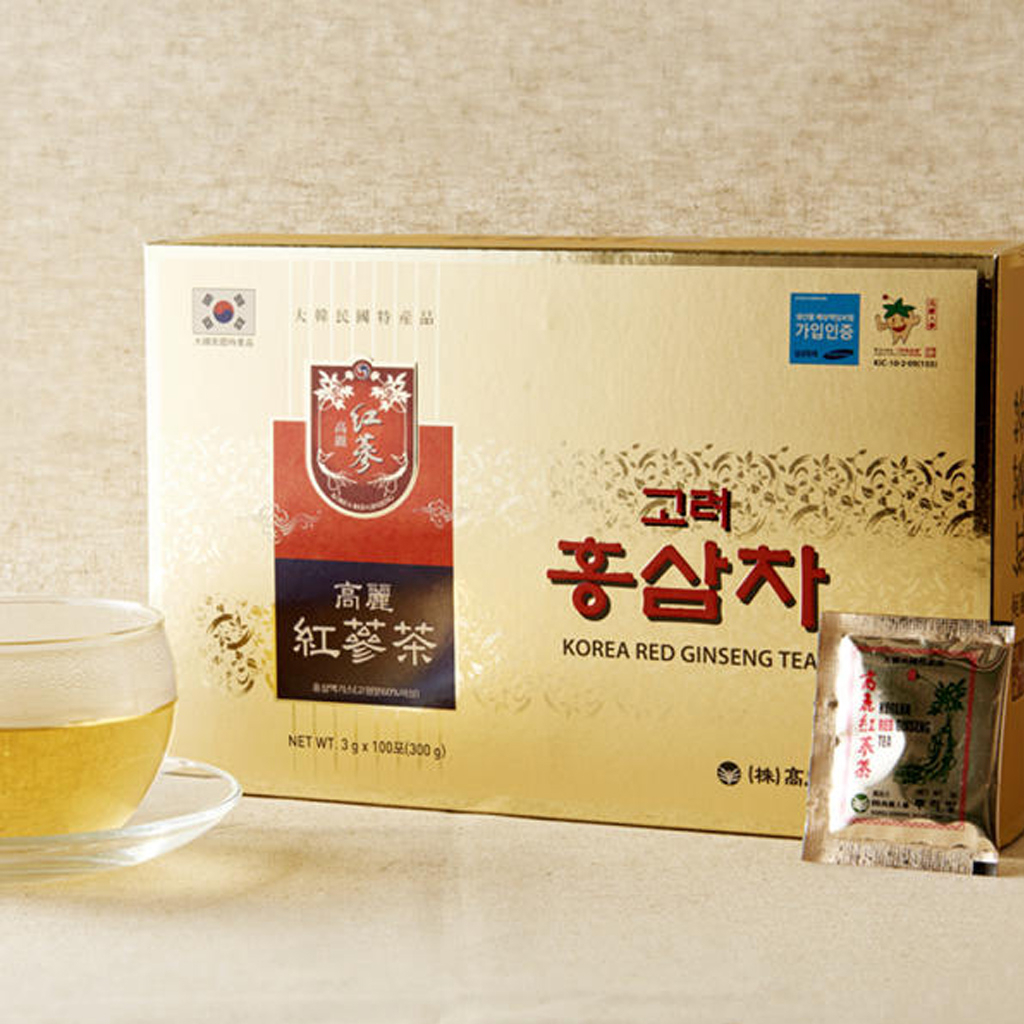 Korean Red Ginseng Tea 3g×50bags - Korean Red Ginseng Extract Red ...