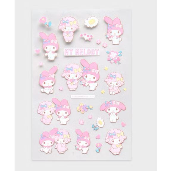 My Melody Decorative Stickers (3 Sheets) | Shopee Philippines
