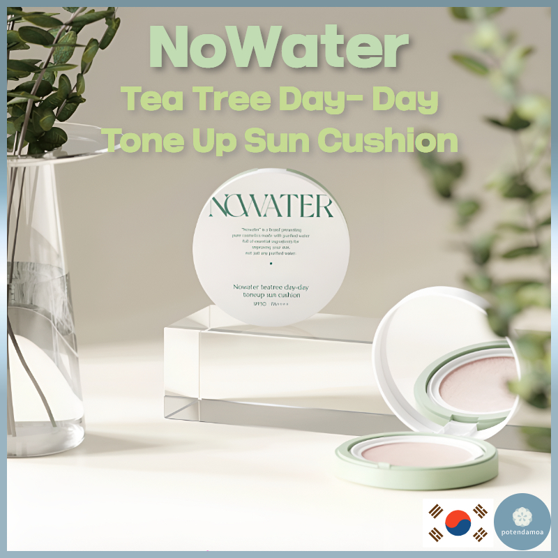 [NOWATER] Tea Tree Day-day Tone up Sun Cushion SPF 50+, PA++++ 25g ...