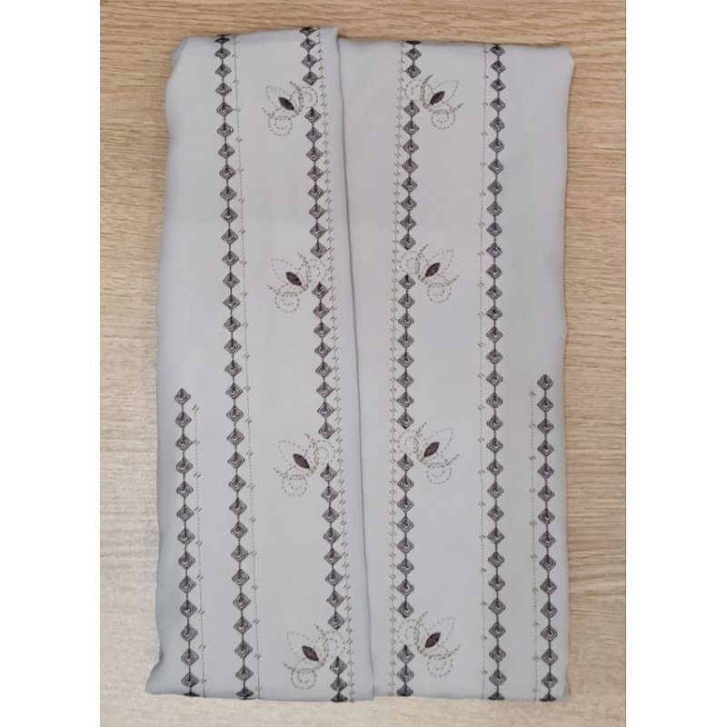 JADIS - MIYAKI FABRIC WITH EMBROIDERY 1.5 YARDS PER CUT FOR SHORT ...