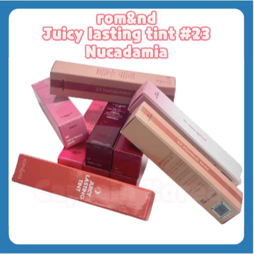 romand juicy lasting tint #23 Nucadamia rom&nd ROMAND | Shopee Philippines