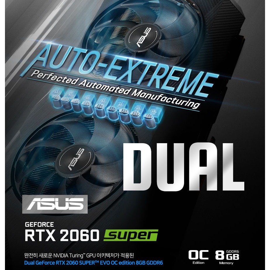ASUS GEFORCE RTX2060 SUPER OC 8BG GDDR6 Graphics Cards | Shopee Philippines