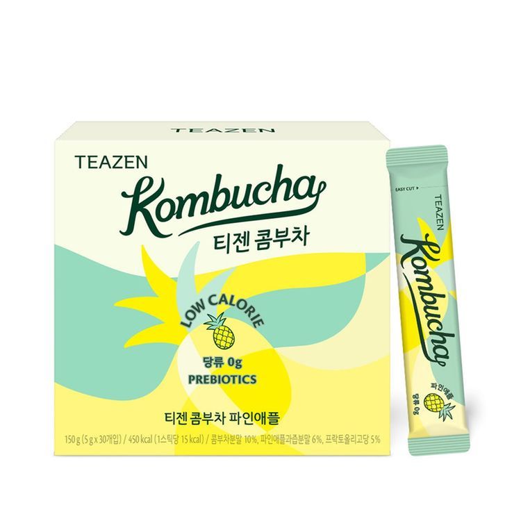 Teazen Pineapple-flavored Kombucha 5g x 30T (150g) | Shopee Philippines
