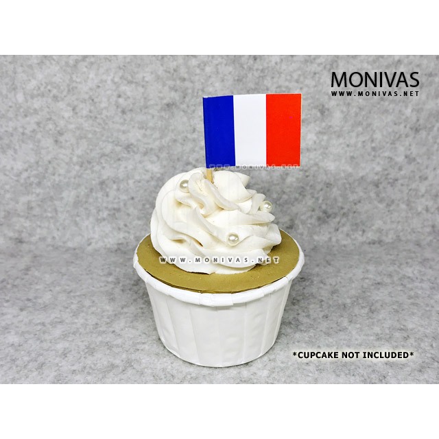 France Flag Toppers French Cuisine Toothpick Decorations Bastille Day ...
