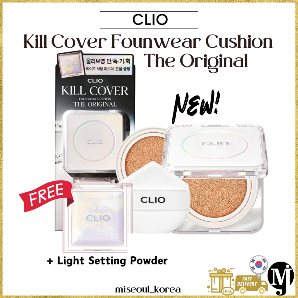 Clio Kill Cover Founwear Cushion The Original 5colors(Main+Refill) | Shopee Philippines