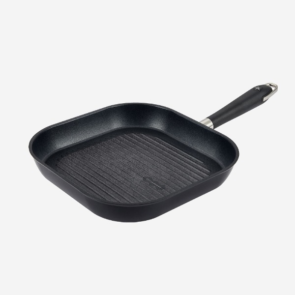HAPPYCALL MAGNUM Titanium Nonstick IH Induction Square Grill Pan 28cm ...
