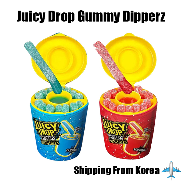 [Juicy Drop] Gummy Dipperz Deep Stick Jelly 96g｜Strawberry / Raspberry | Shopee Philippines