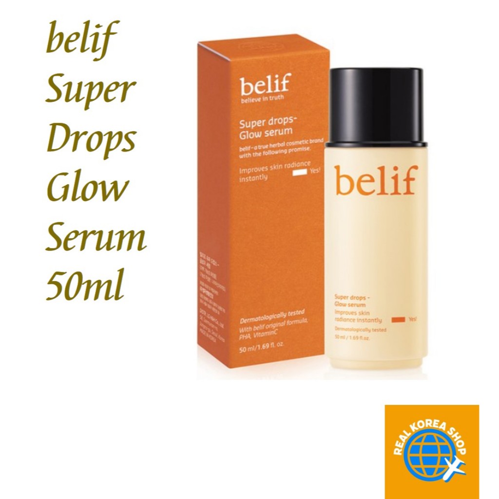 belif Super Drops Glow Serum 50ml | Shopee Philippines