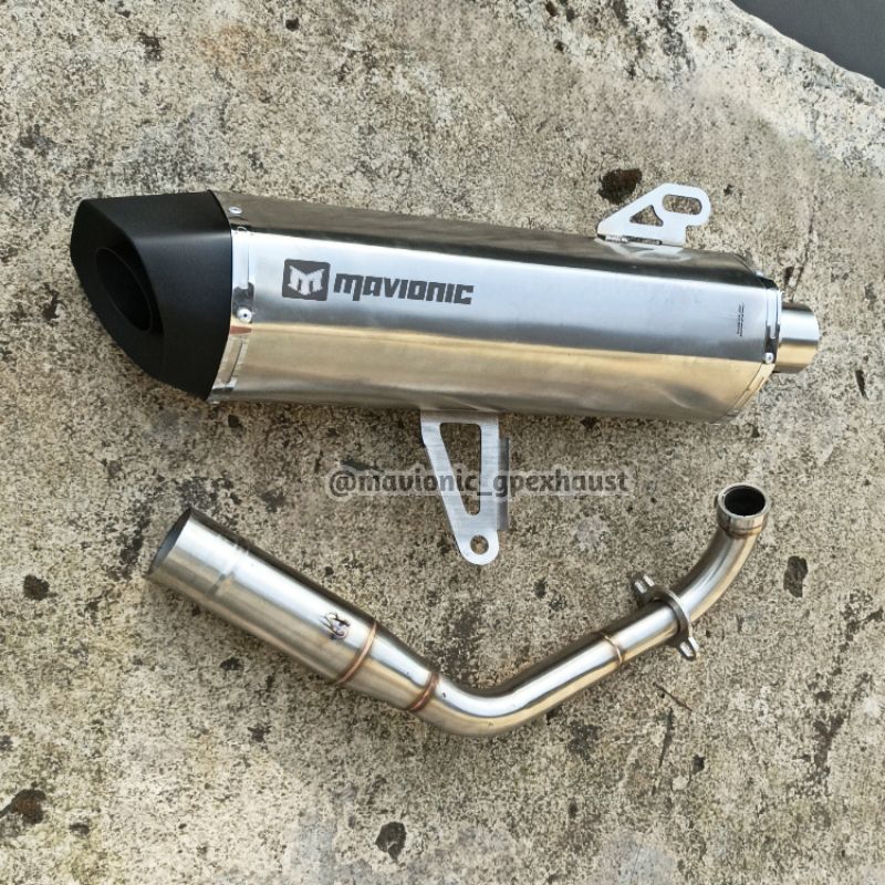 Racing exhaust Xmax Nmax Pcx Adv Aerox Vario original mavionic | Shopee ...