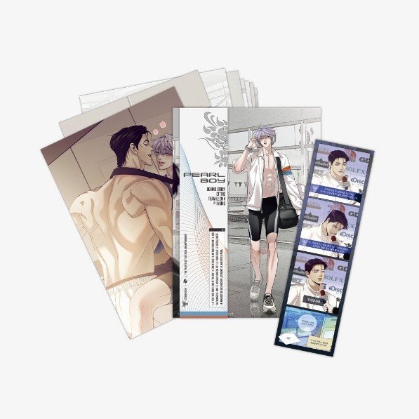 Pearl Boy Team Lezhin Behind Postcard Set, Pearl Boy Official Merch ...