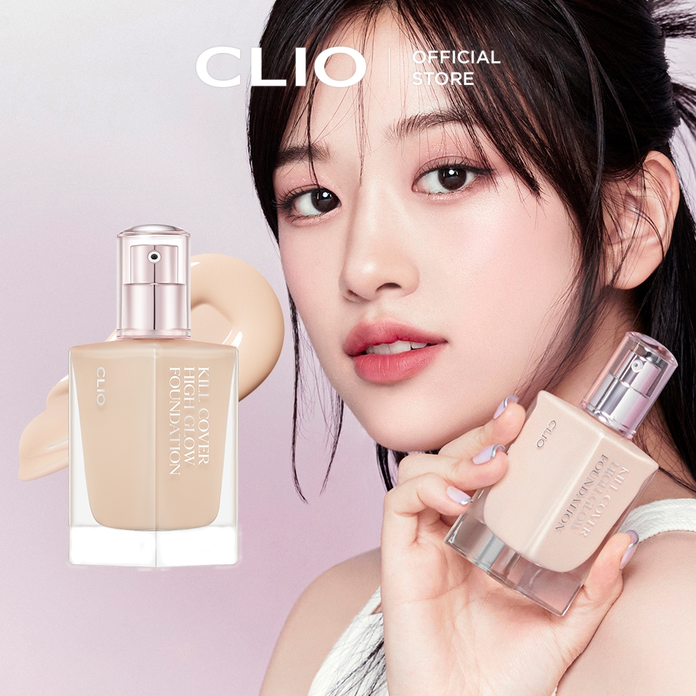 [CLIO] NEW Kill Cover High Glow Foundation (3 Shades) 38g | Full ...