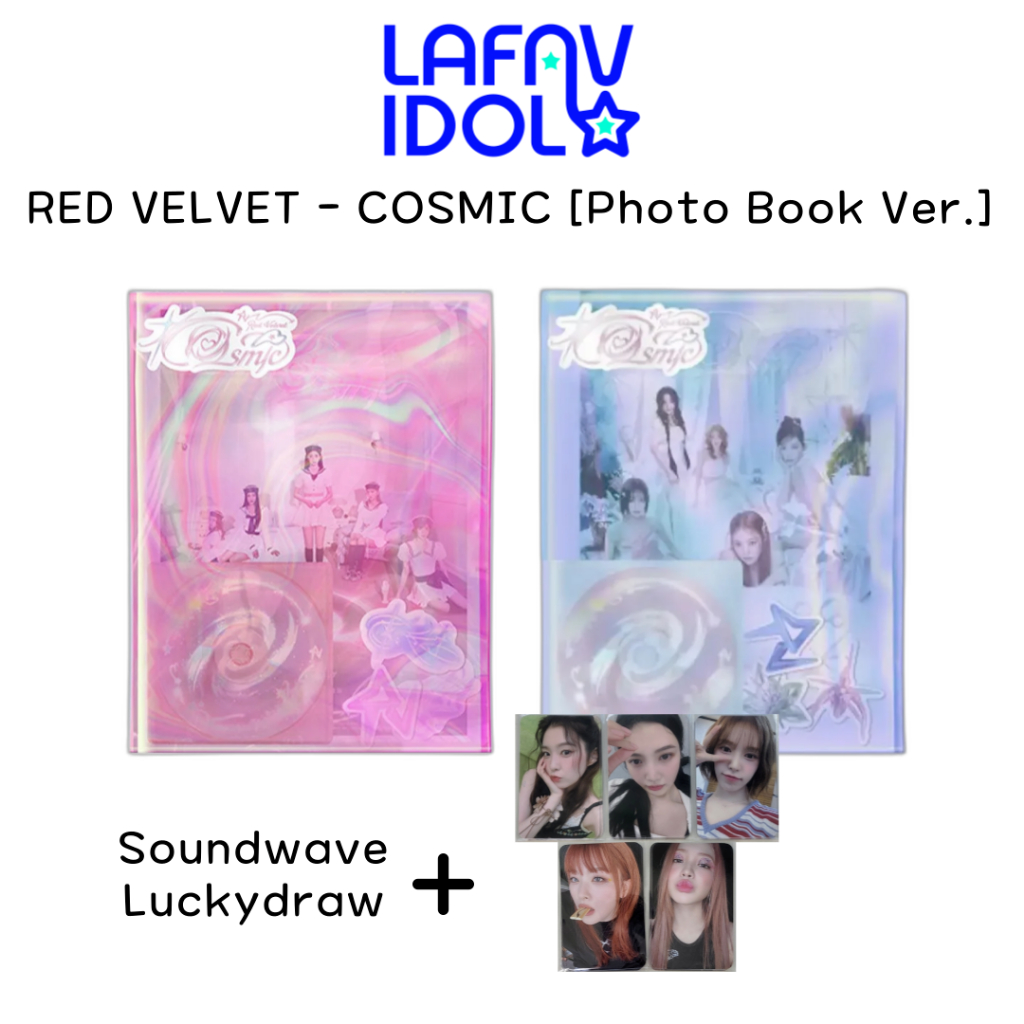 [RED VELVET] COSMIC (Photo Book Ver.) + SOUNDWAVE LUCKYDRAW - ON HAND ...