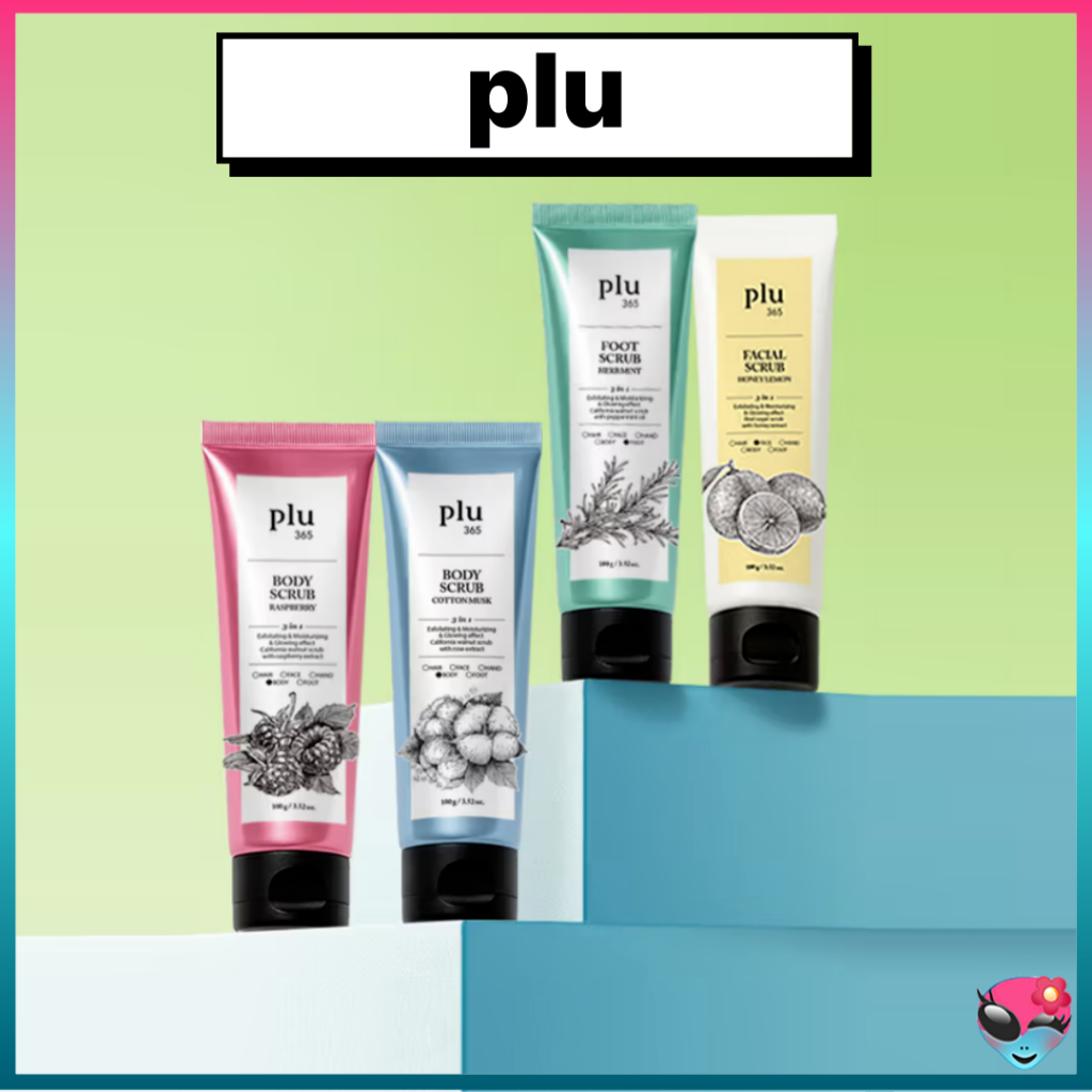plu 3 in 1 Body Scrub 100g / Facial scrub / Foot scrub | Shopee Philippines
