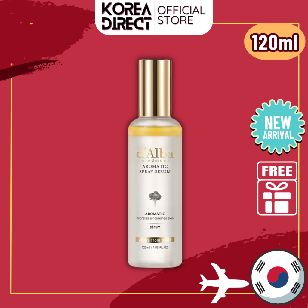 d'Alba White Truffle First Aromatic Spray Serum 100ml, 120ml | Shopee ...