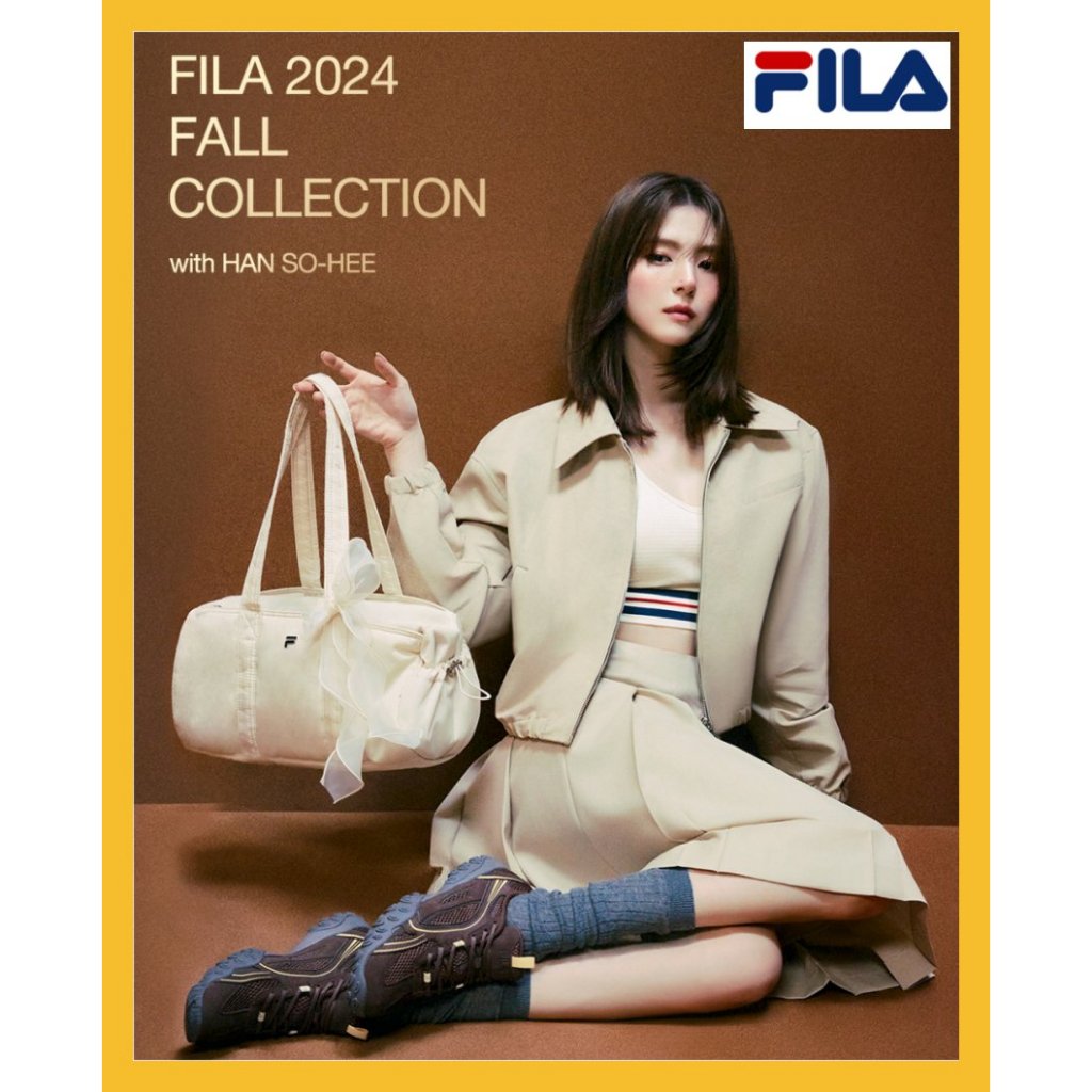 【Han So-hee's Pick】 FILA Ballerina Duffle Bag 3 Colors (2024 FW) | Shopee Philippines