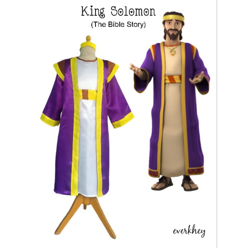 King Solomon's Religious Costume/Biblical Story Costume/Cosplay ...
